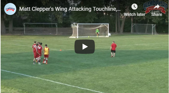 Wing Attack Cross In Drill - Soccer Toolbox