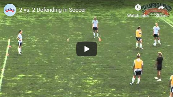 2v2: Defensive Concepts - Soccer Toolbox